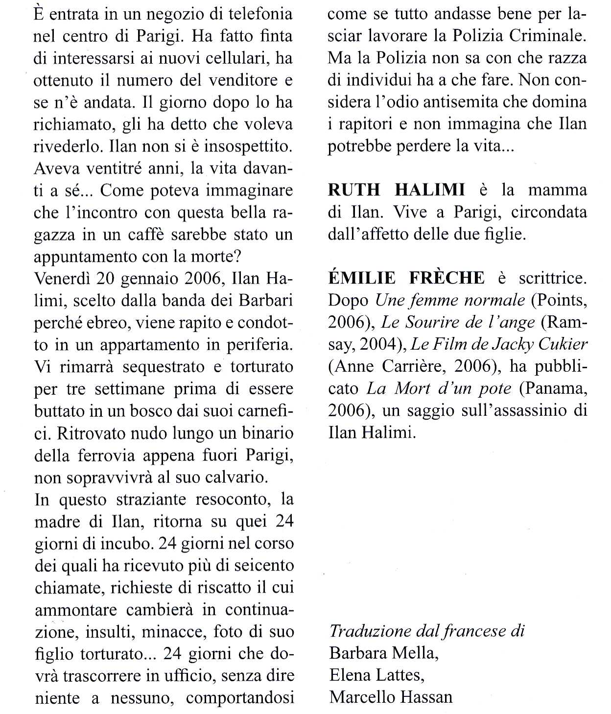 Ruth Halimi, Emile Freche, con interventi di Bernard-Henry Levy ...