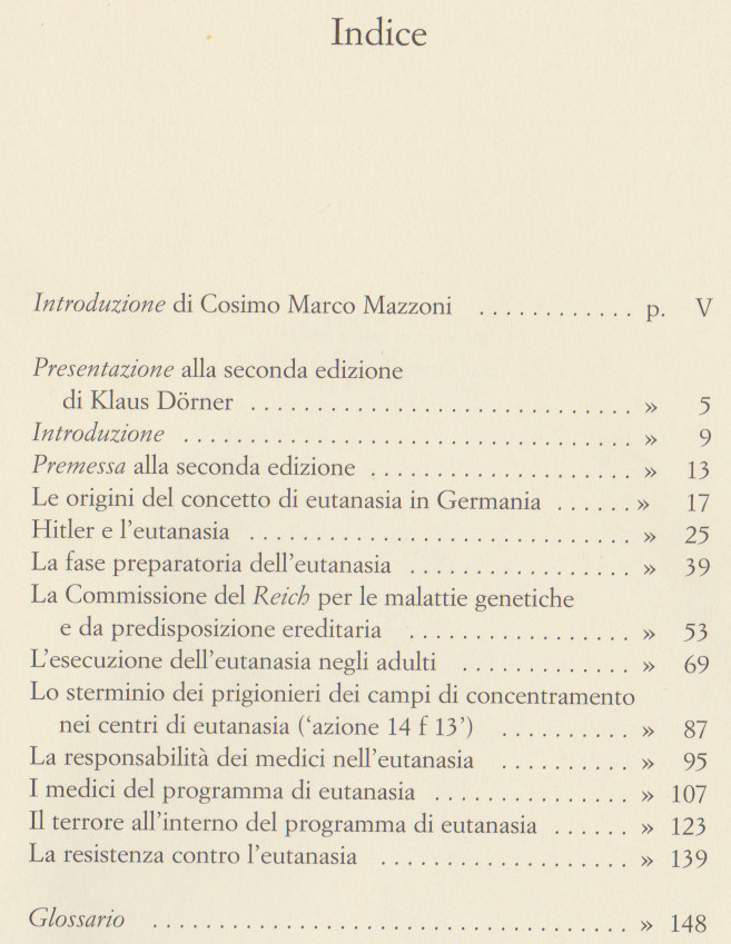 Ricciardi von Platen Alice, Il nazismo e l’eutanasia dei malati di ...