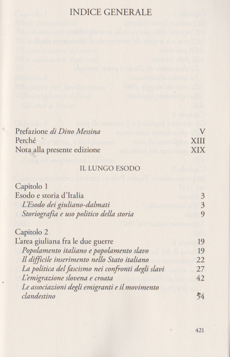 PUPO Raoul, Il lungo esodo. Istria: le persecuzioni, le foibe, l’esilio ...