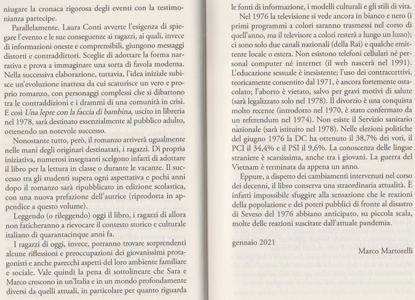 Laura Conti, Una lepre con la faccia da bambina, Fandango Libri, 2021 ...